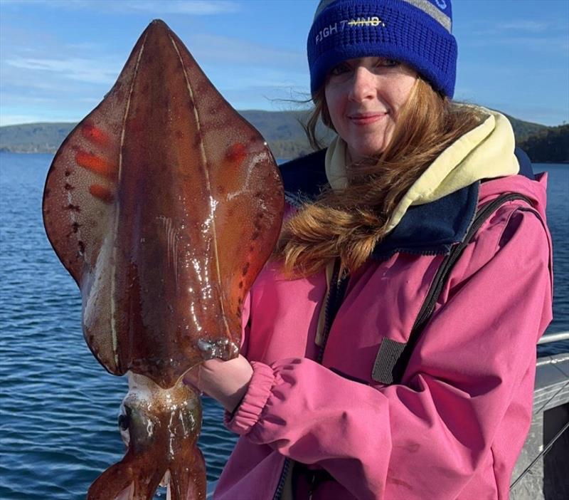 Jess Bartles with a big winter cal