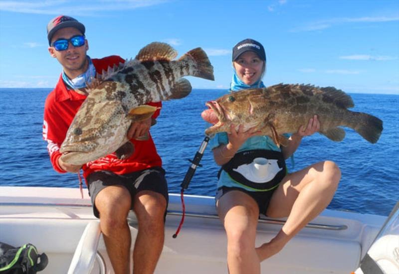 Dane and Christie have enjoyed many great times on the water together ...