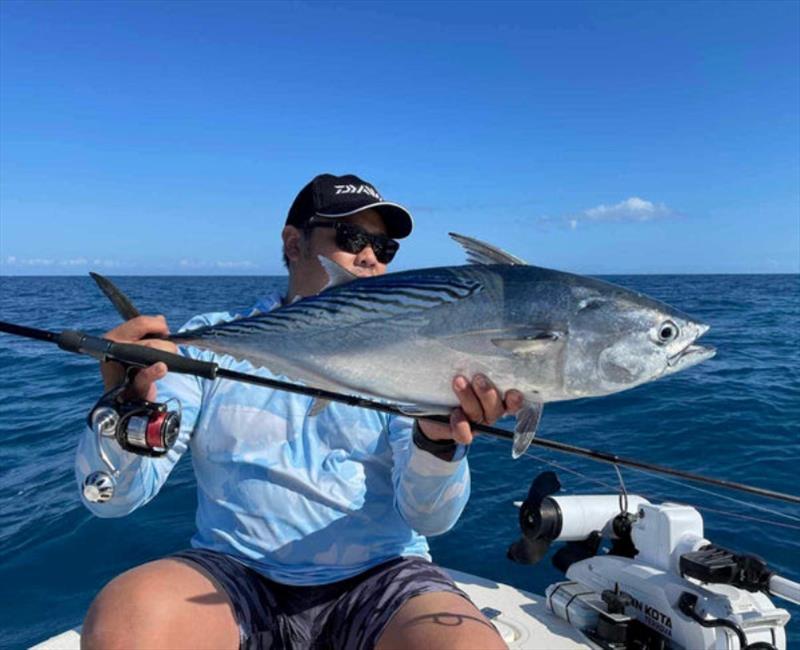 A mack tuna spun up by Thanh a bit ago. Expect numbers to cruise into ...