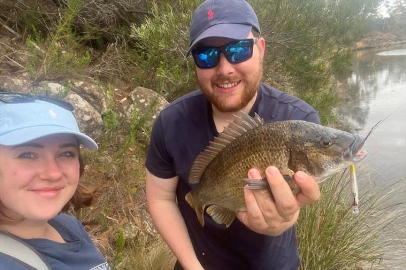 The bream above were caught by polaroiding big schools tailing and ...