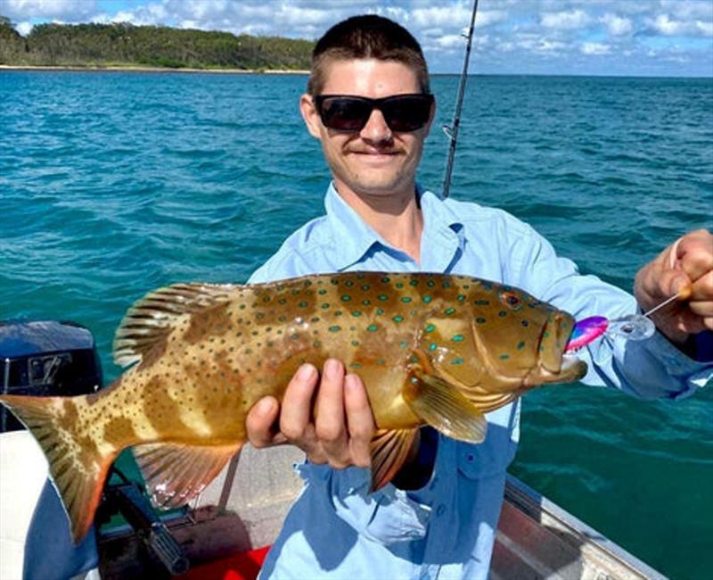 Trolling for coral trout is very popular. Any small deep diver with the ...