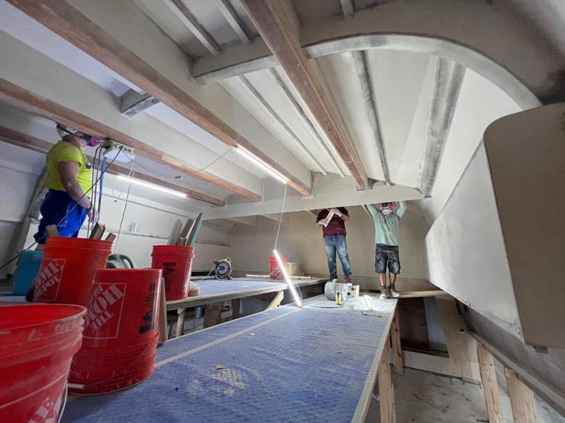 Hull #11 - Inverted engine room