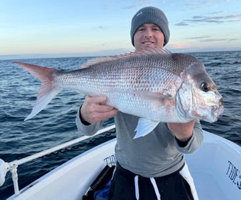 Scotty took Joey for a snapper session this week and the boys caught ...