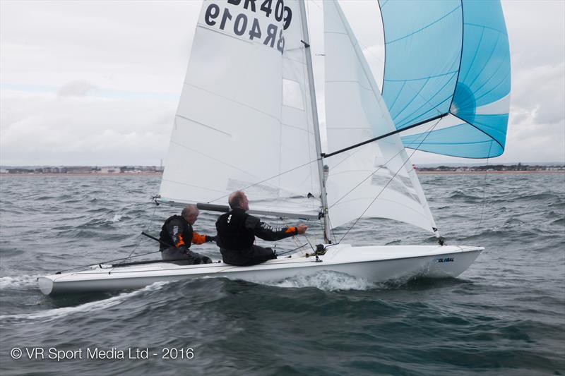 David Tabb & Chewey Sherrell on day 2 of the UK Global Flying Fifteen ...