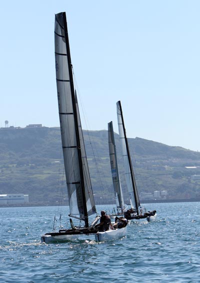 34 teams for the F18 nationals at Weymouth