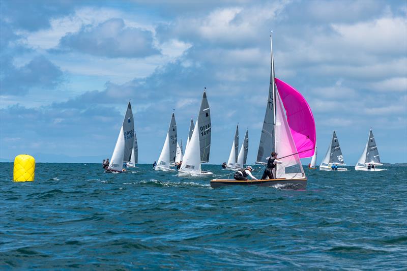 Mike Senior and Chris White leading during the Welsh Area Championship ...