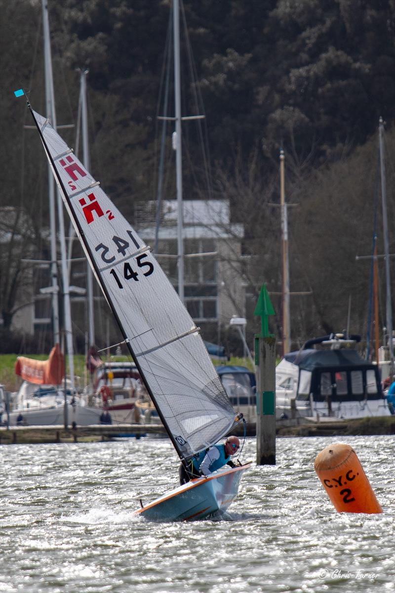 Richard Leftley during the Chichester Yacht Club Hadron H2 Open