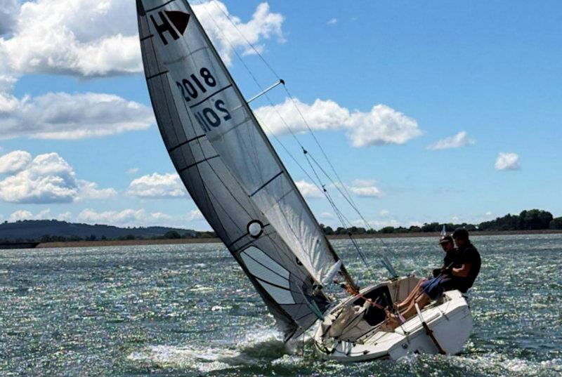 Thomas and Gust Funke (Hunter 18) - 9 Hour Race at Henley Midmar, South ...