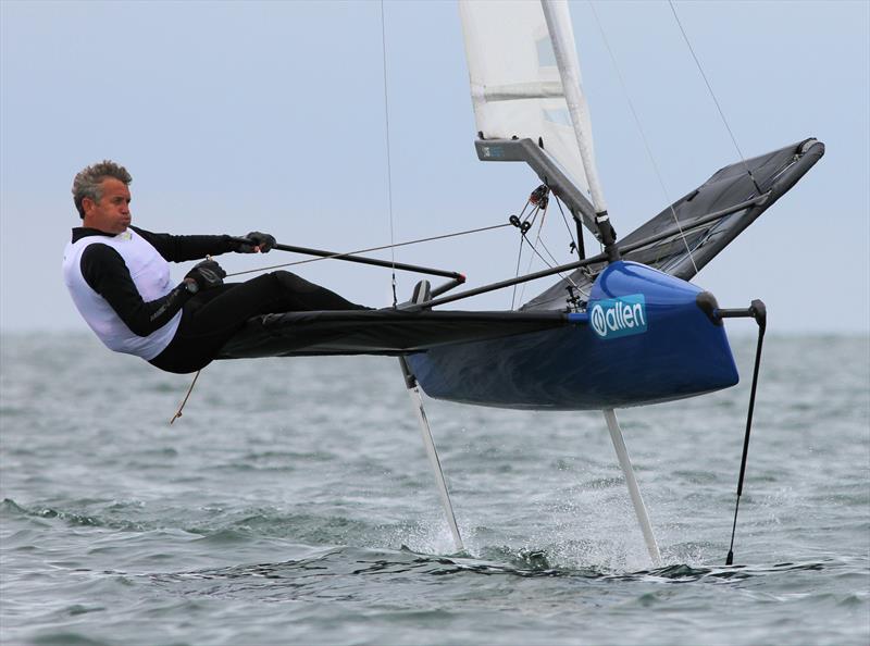 Noble Allen 2018 International Moth UK Championship at Thorpe Bay - Day 1