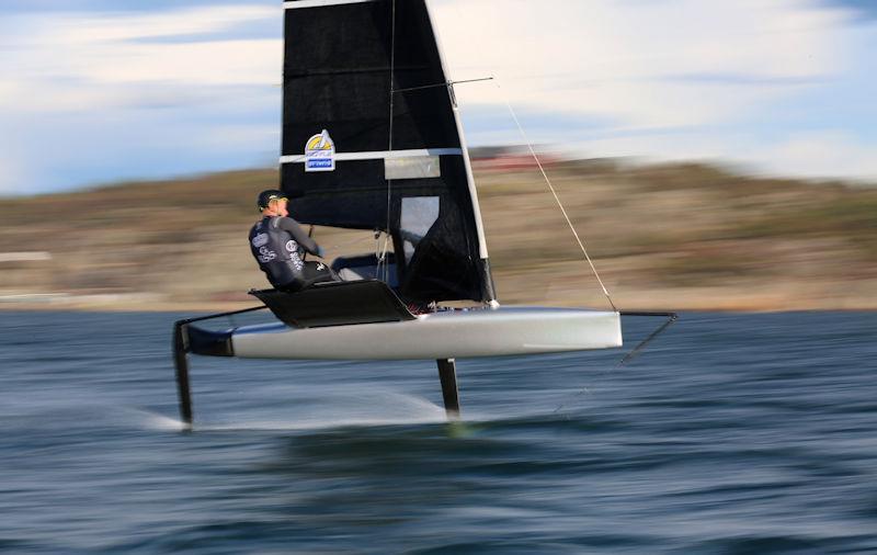 Doyle Sails Swedish Moth Nationals Exhibition Racing