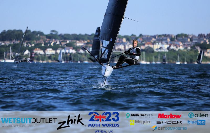 Andrew Wood, CAN 4887, on day 3 of the Wetsuit Outlet and Zhik ...