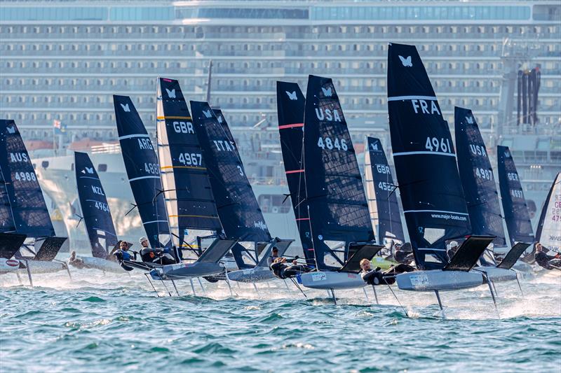 Wetsuit Outlet and Zhik International Moth World Championship Day 3