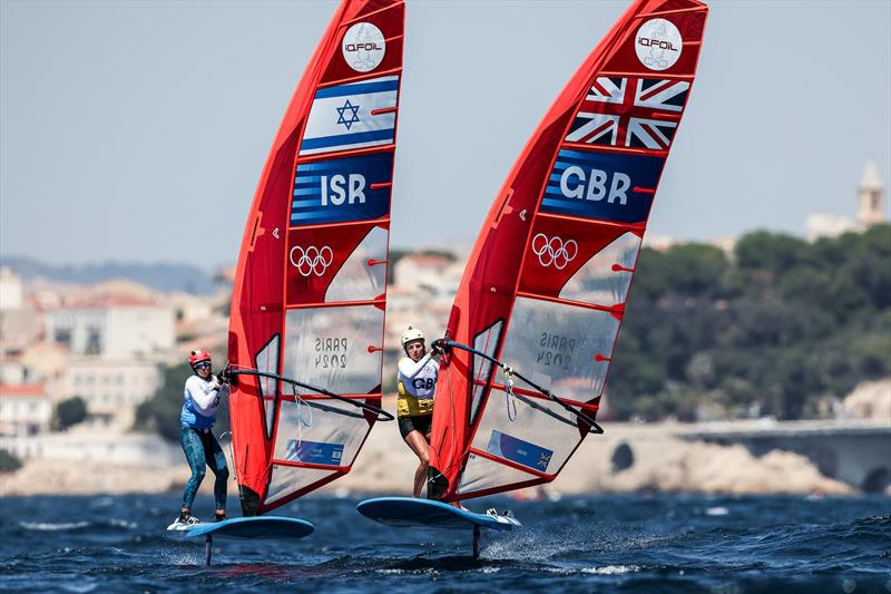 Final - Emma Wilson (GBR) and Sharon Kantor (ISR) - Womens Windsurfing ...