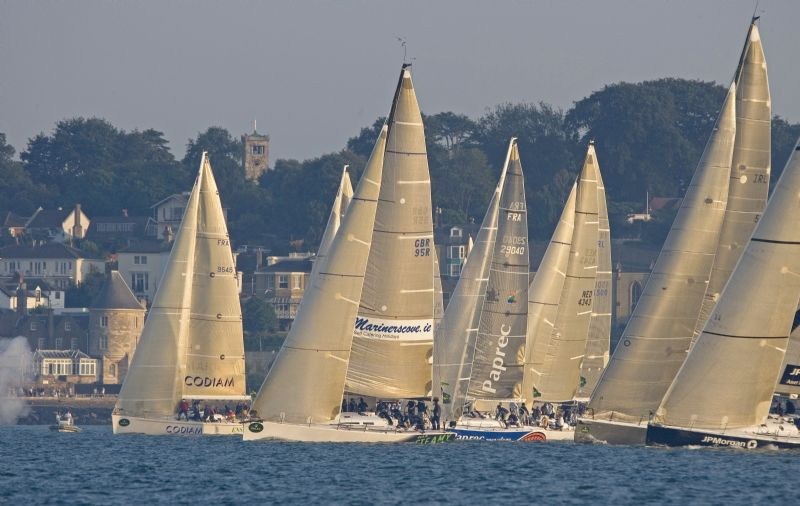 The Rolex Commodores' Cup offshore race starts