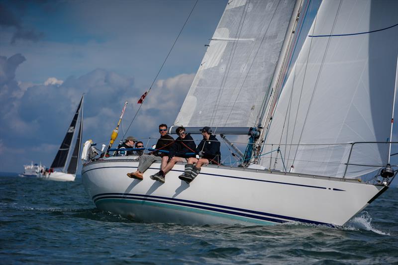 Jonathan Rolls' classic S&S Swan 38 Xara during the 2021 De Guingand ...