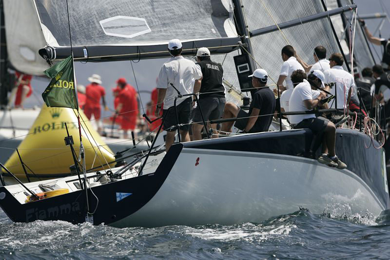 Sunshine and good winds on day one of Rolex Capri Sailing Week