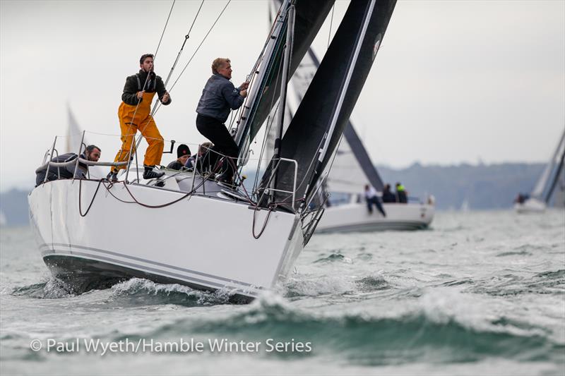 Duff Lite during HYS Hamble Winter Series Race Week 6