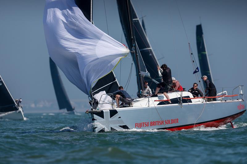 The Army Sailing Association's Sun Fast 3600 Fujitsu British Soldier ...