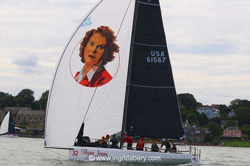 Flying Jenny on day 5 of Cowes Week 2023