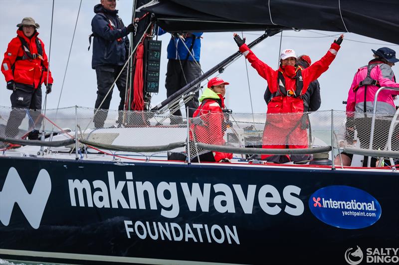 Making Waves Foundation during the 2024 Festival of Sails Passage Race