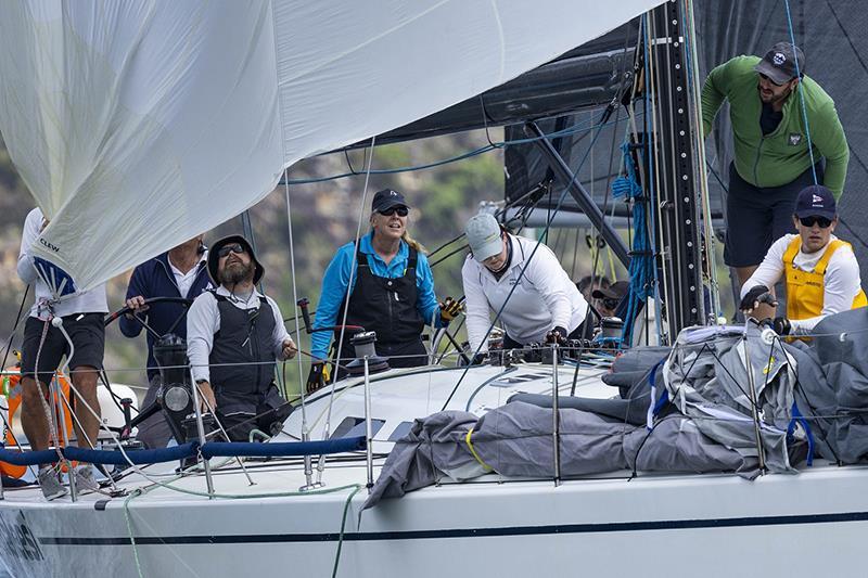 Khaleesi crew focussed - 2024 Pittwater to Coffs Yacht Race