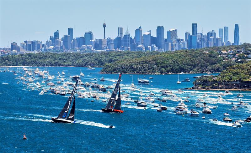2024 Rolex Sydney Hobart Yacht Race - Perfect conditions for race start