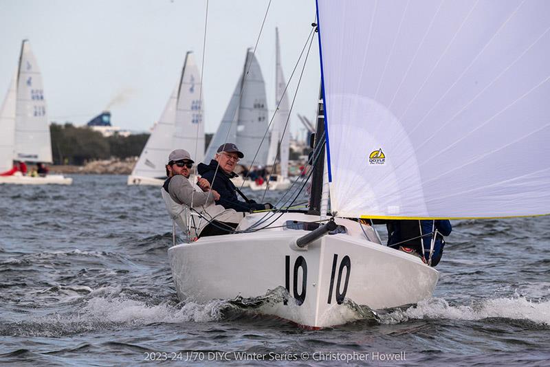 Jud Smith's Ten tops middle weekend of Davis Island J/70 Winter Series