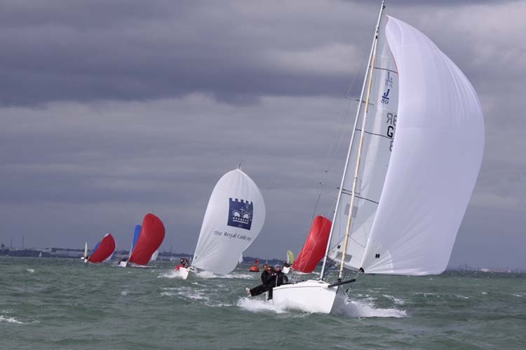 Joystick won the J80 class at the Royal Southern September Regatta