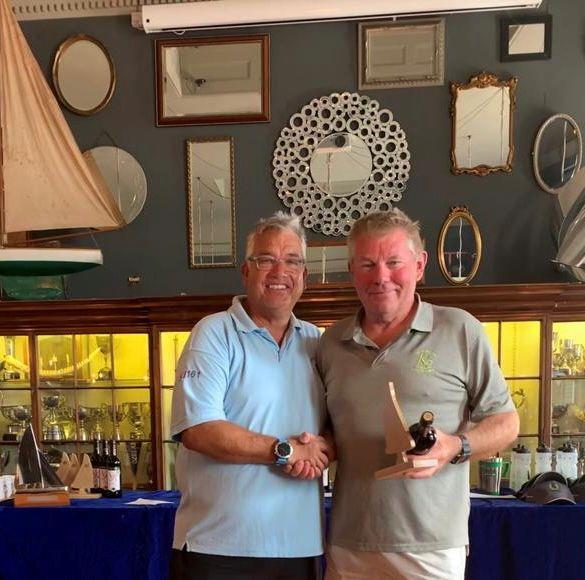 Over 65 trophy goes to Steve Birbeck in the K1 National Championships ...