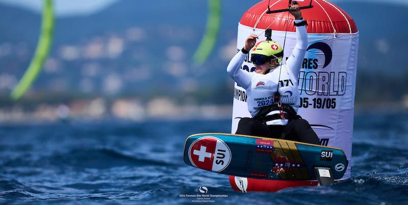2024 Formula Kite World Championships in Hyères: Elena Lengwiler is ...