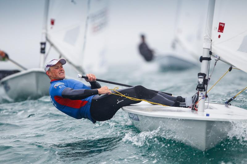 Nick Thompson on day 4 of the Sail for Gold Regatta