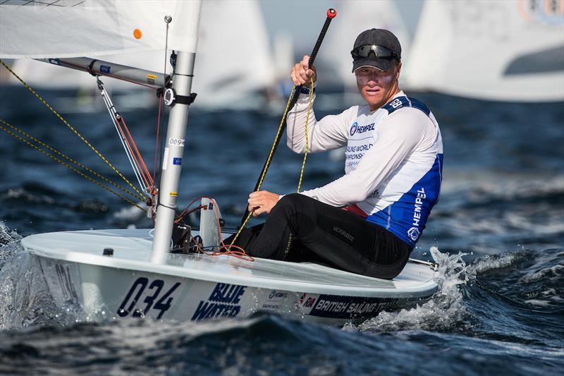 Eliot Hanson at the Aarhus Sailing World Championships