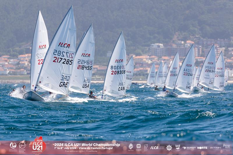 2024 ILCA Under 21 World Championship at Viana do Castelo, Portugal - Day 4