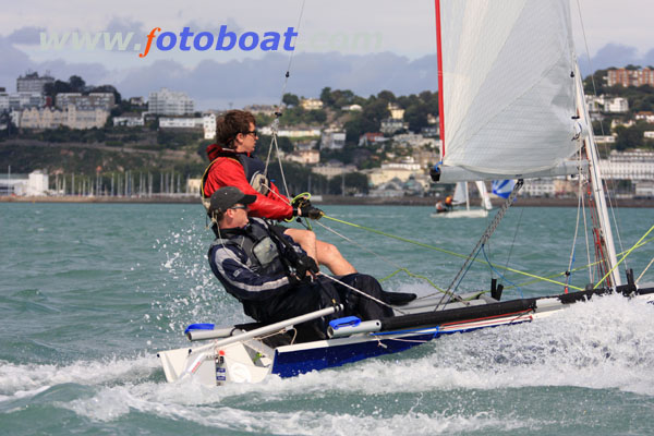 Action from the Laser 4000 nationals at Torbay