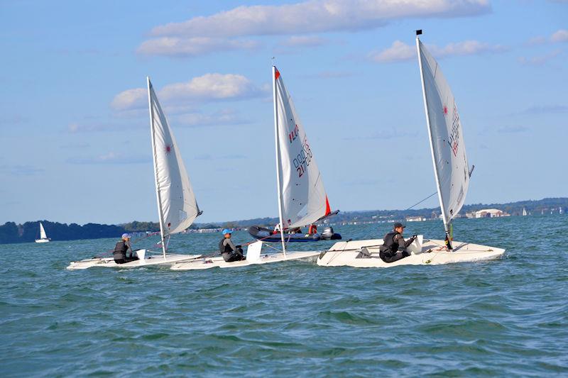 IW Youth and Junior Dinghy Championship Round 2 at Gurnard