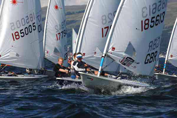 The Laser Radial nationals kick off at Largs
