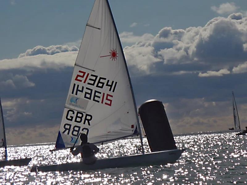 ILCA6 fleet Masters Nationals at Pevensey Bay