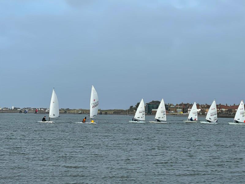 ILCA training at West Kirby