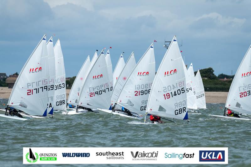 ILCA 6 Masters Nationals at Stokes Bay