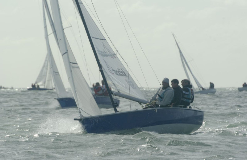 Action from the Laser SB3 nationals at Hayling