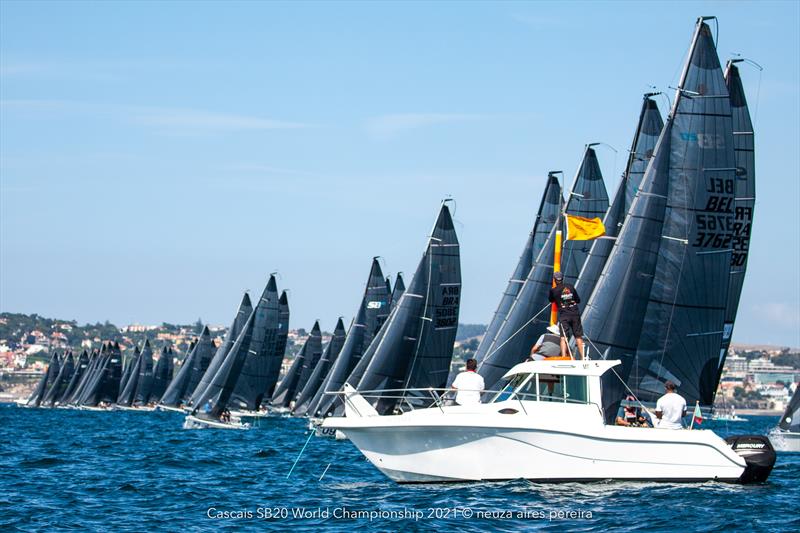 SB20 World Championship 2021 at Clube Naval de Cascais - Day 2