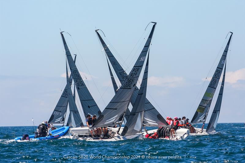 SB20 World Championship 2021 at Clube Naval de Cascais - Day 4