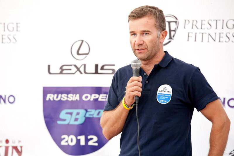 Oleg Zherebtsov, President of the Russian SB20 Association, won the ...