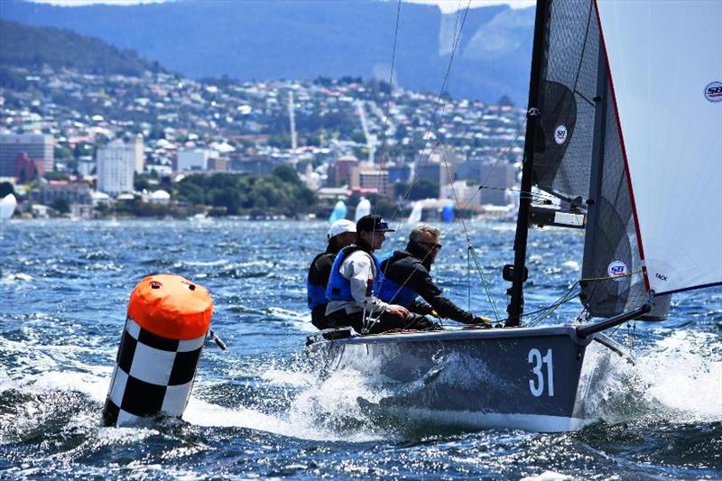 SB20 Pre-Worlds in Hobart - Day 2 images by Jane Austin