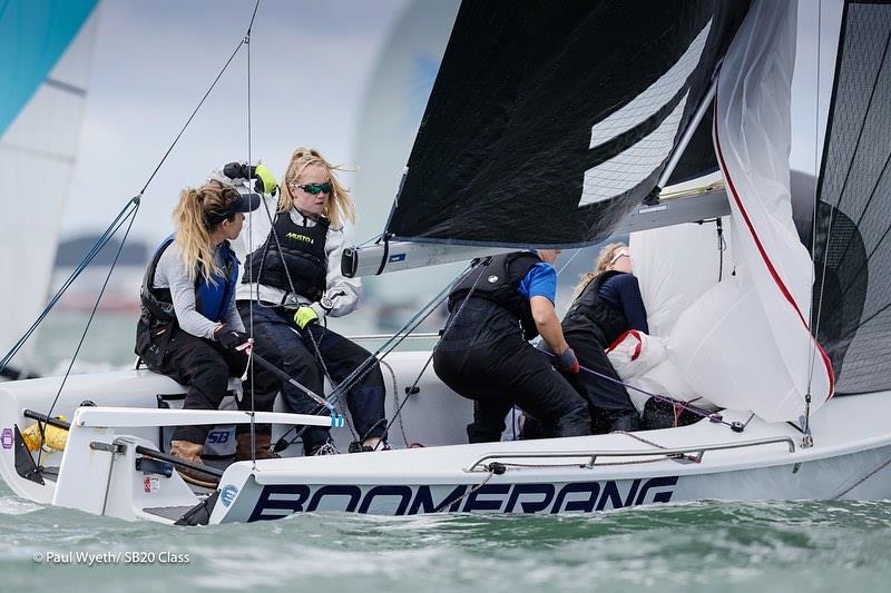 SB20 UK National Championship in the Solent