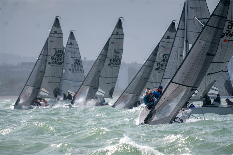 2022 SB20 World Championships at the Royal Irish Yacht Club - Day 2
