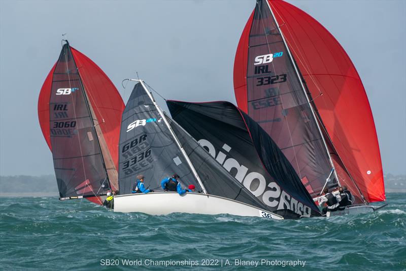 2022 SB20 World Championships at the Royal Irish Yacht Club - Day 3