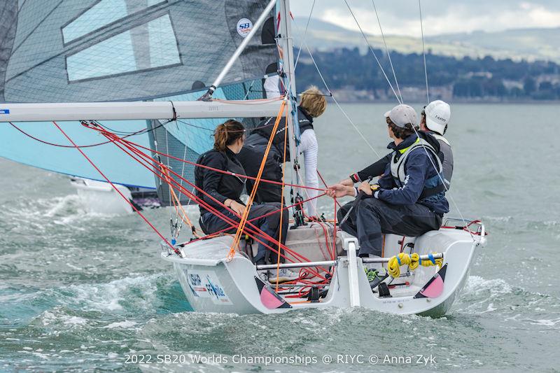2022 SB20 Worlds at Dun Loughaire day 5