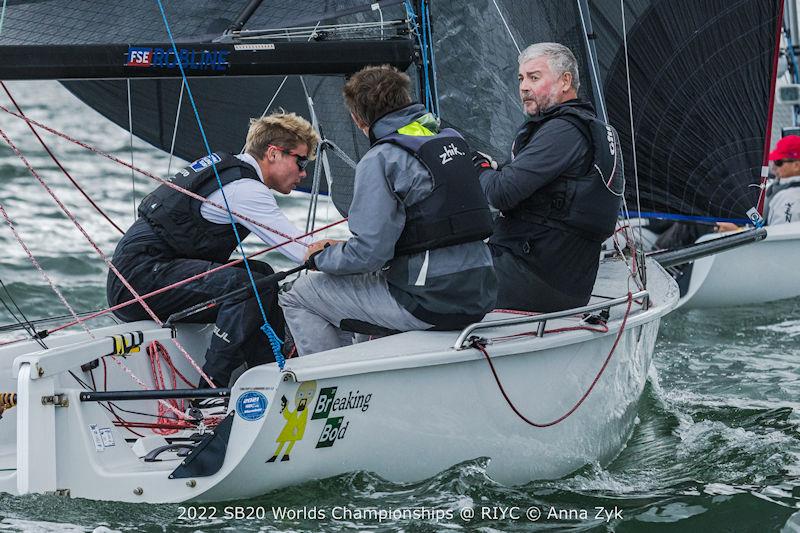 2022 SB20 Worlds at Dun Loughaire day 5