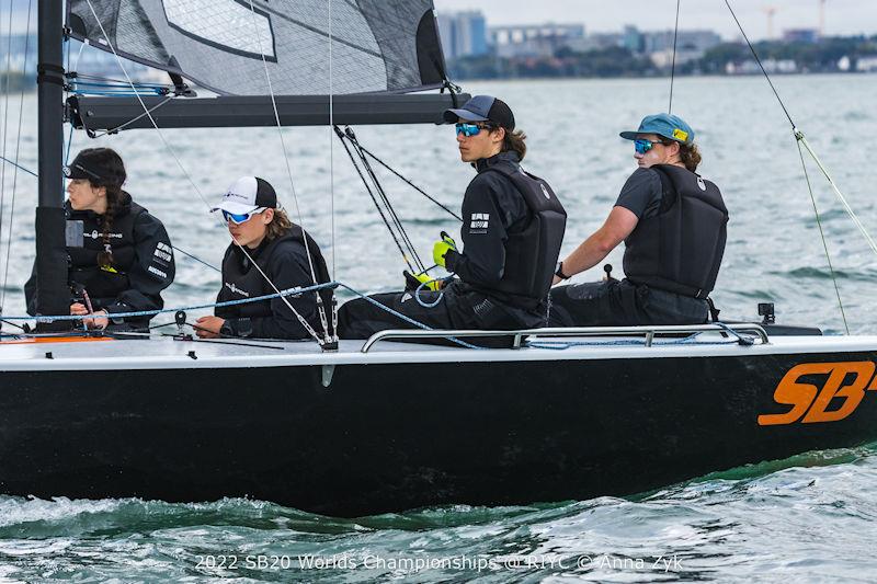 2022 SB20 Worlds at Dun Loughaire day 5